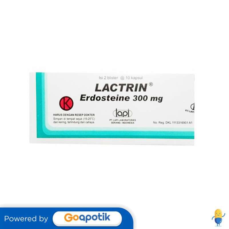Jual LACTRIN 300 MG BOX 20 KAPSUL di Seller Apotek Putra Tunggal Farma ...