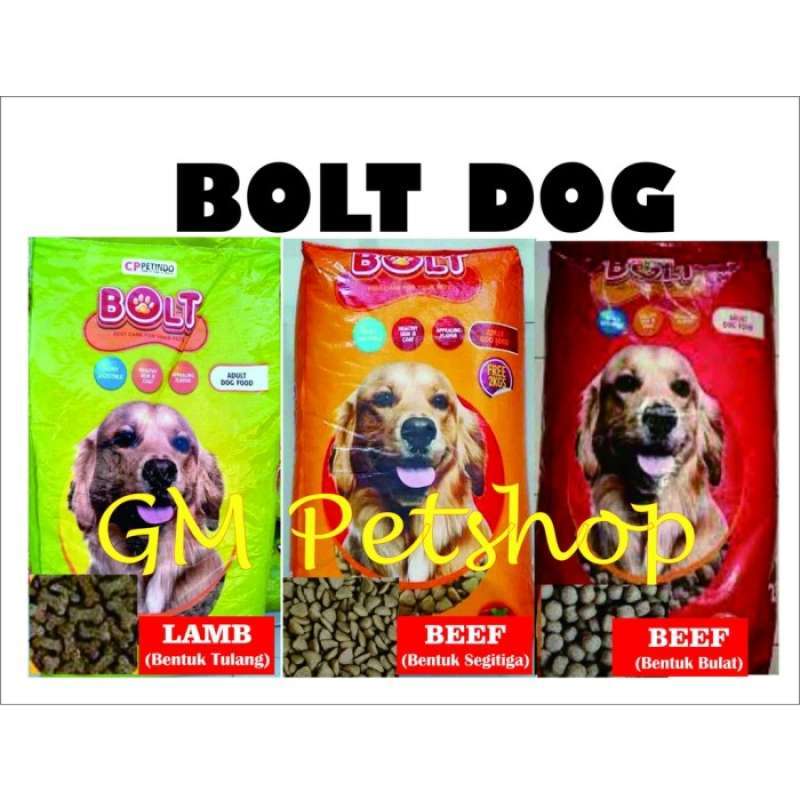 Promo 100% Produk Ori Bolt Dog 20Kg / Makanan Anjing 20 Kg / Dog Food ...