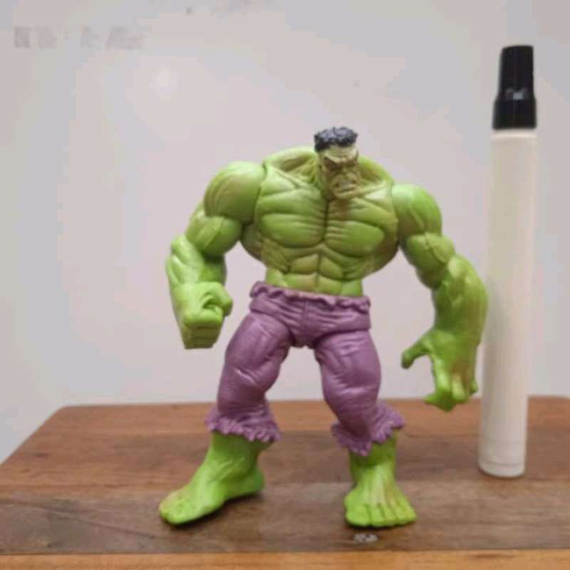 Jual mainan figure avengers hulk red hijau marvel universe series by ...