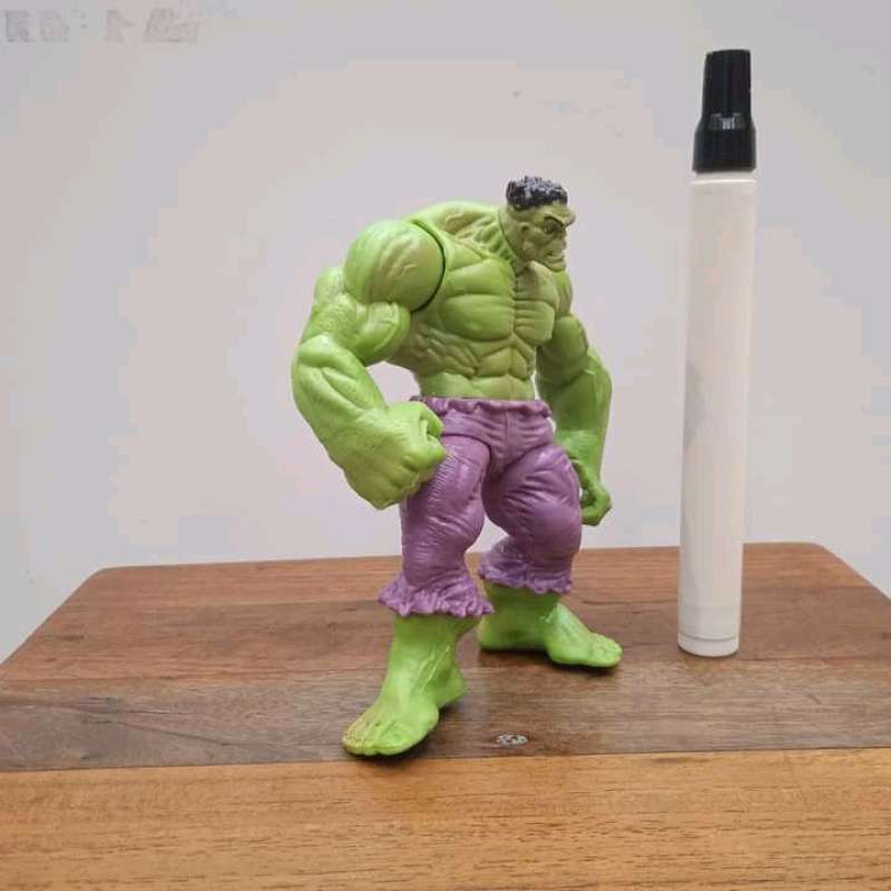 Jual mainan figure avengers hulk red hijau marvel universe series by ...