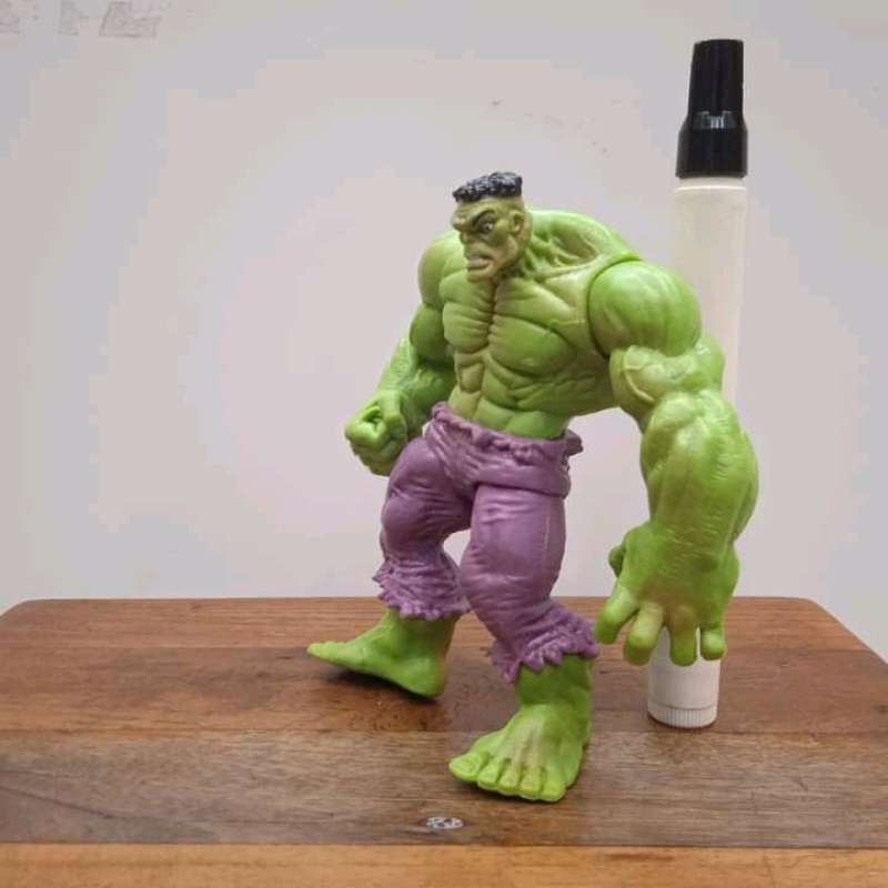 Jual mainan figure avengers hulk red hijau marvel universe series by ...