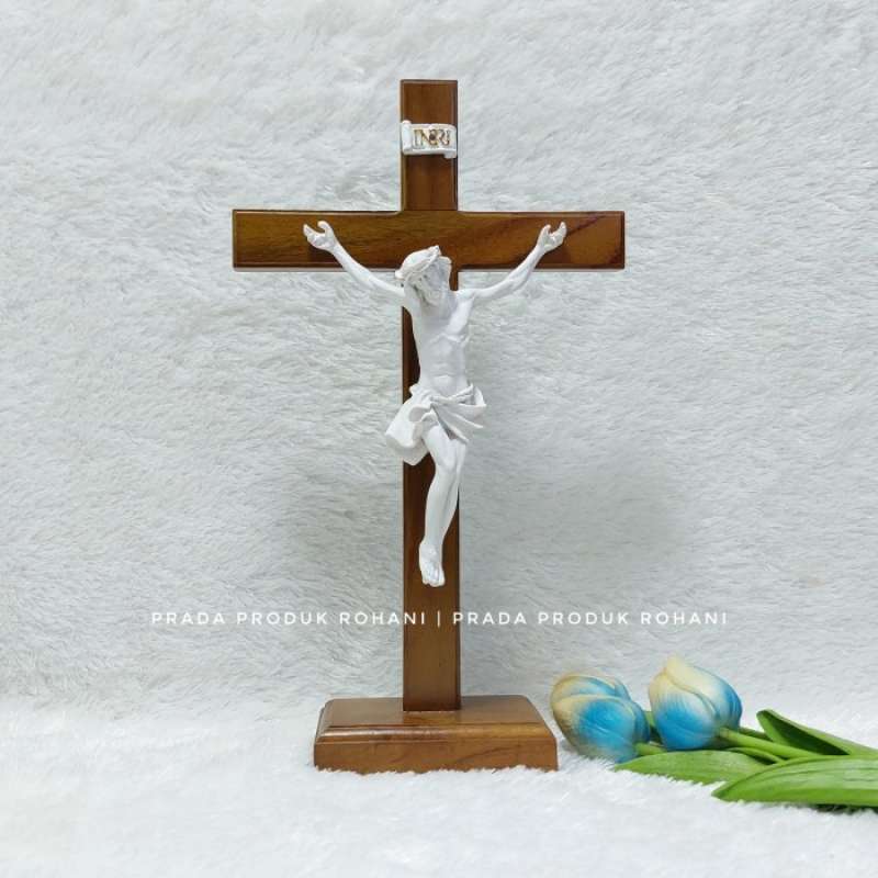 Promo Promo Salib Kayu Ukuran 30Cm/Salib Doa/Salib Katolik Diskon 23% ...