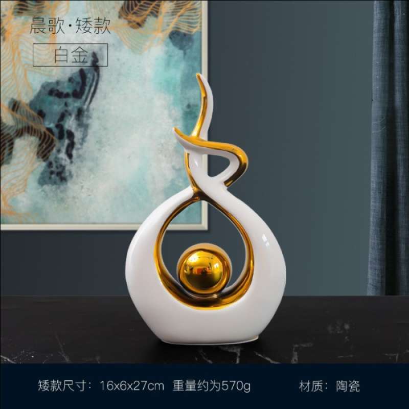 Promo Sale Hiasan Luxury Model Guci Modern Pajangan Keramik Mewah ...