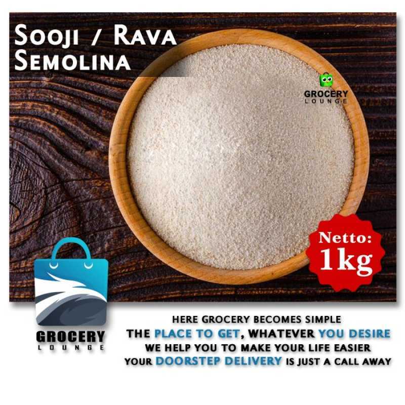 Promo Sooji 1kg - Suji - Rava - Semolina - Coarse Granules Diskon 33% ...