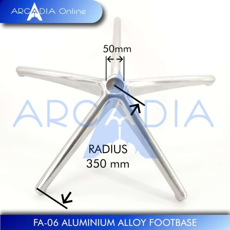 Promo New Fa-06 Kaki Kursi Kantor Footbase Starbase Aluminium Diskon 15 ...