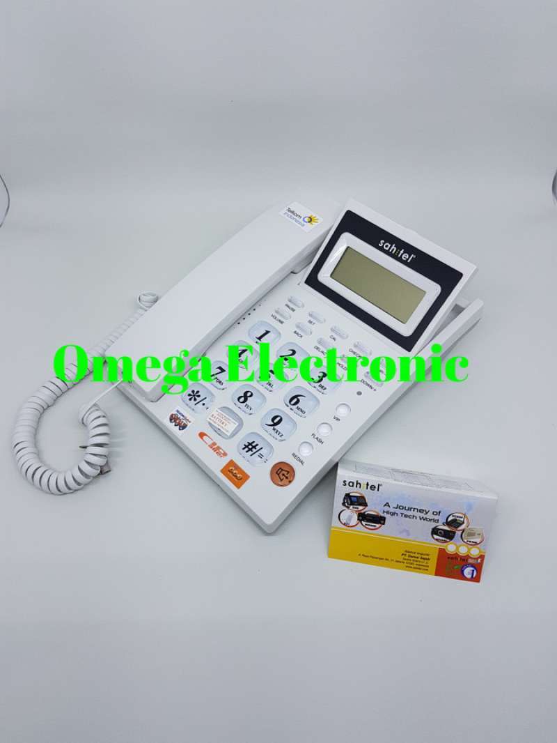 Promo RESMI Telepon Sahitel S57 - Pesawat Telepon Kantor Rumah Single ...