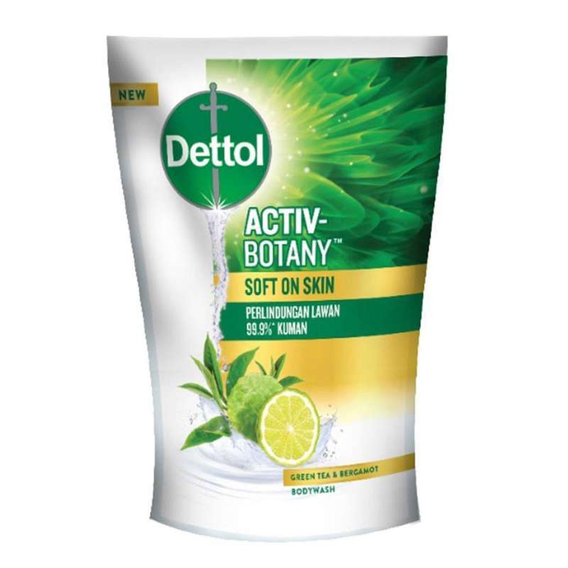 Promo DETTOL B/WASH BOTANY GREEN TEA 370GR PCH Diskon 26% di Seller ...