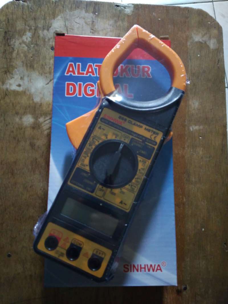 Promo TANG AMPERE DIGITAL 1000A / DIGITAL CLAMP METER 1000A SINHWA ...