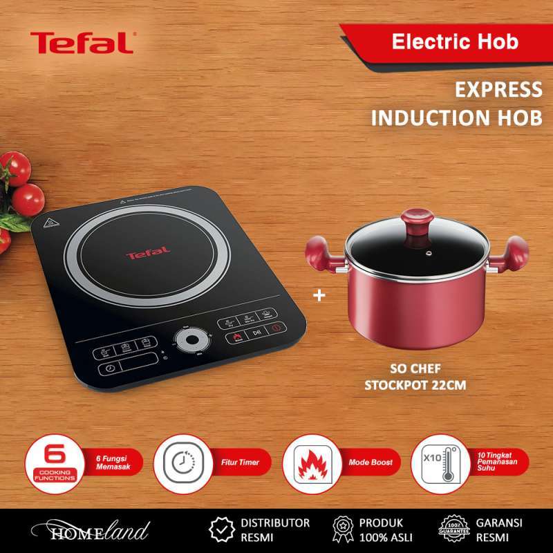 Promo Tefal Express Induction Hob / Kompor Induksi Diskon 10% Di Seller ...