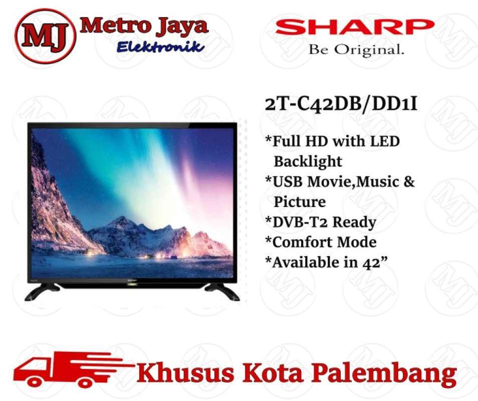Jual TV LED Sharp 2T-C42DD1i / 2T-C42BD1i 42 inch Digital TV Full HD di Seller ...
