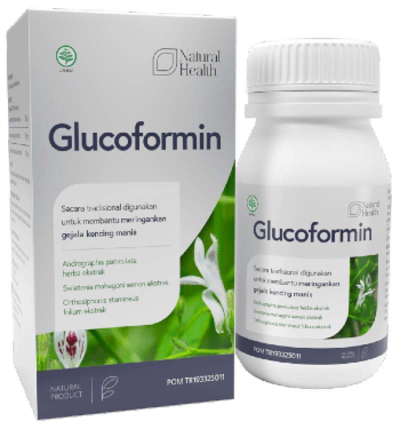 Jual GLUCOFORMIN Asli Original Obat Diabetes Kencing Manis Gula Darah ...