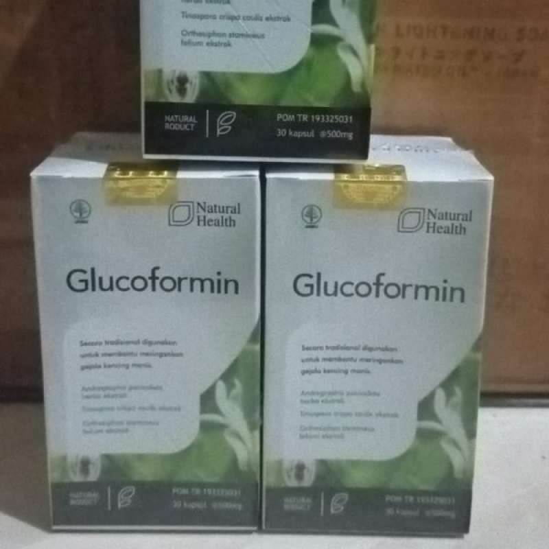 Jual GLUCOFORMIN Asli Original Obat Diabetes Kencing Manis Gula Darah ...