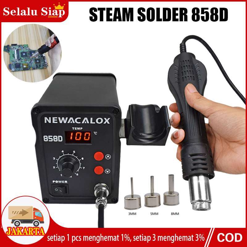 Jual , Eelic Sor-uap858d Steam Solder / Blower 858d Solder Uap / Blower ...