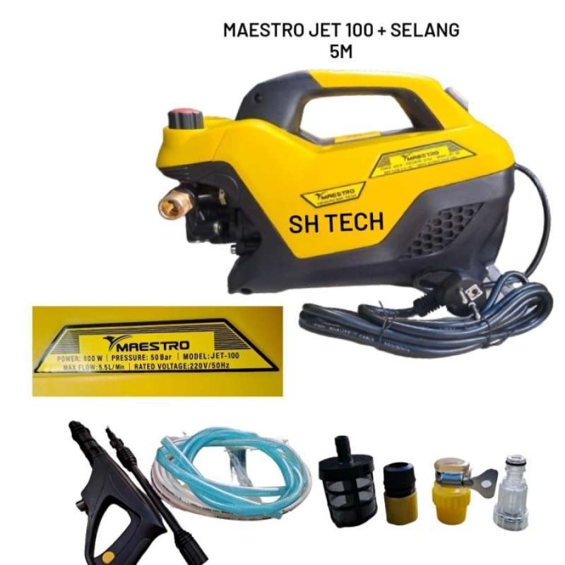 Promo Termurah Jet Cleaner Maestro Jet 100 Jet100 Mesin Steam Cuci ...