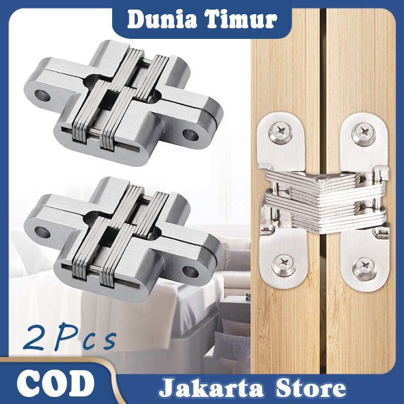 Promo 2Pcs Engsel Deer Engsel Pintu Lipat Concealed Hinge Pintu Lemari ...