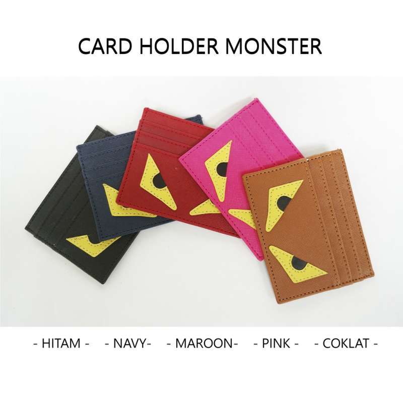Jual Card Holder Mini Monster - Simple, Trendy, dan Awet di Seller ...