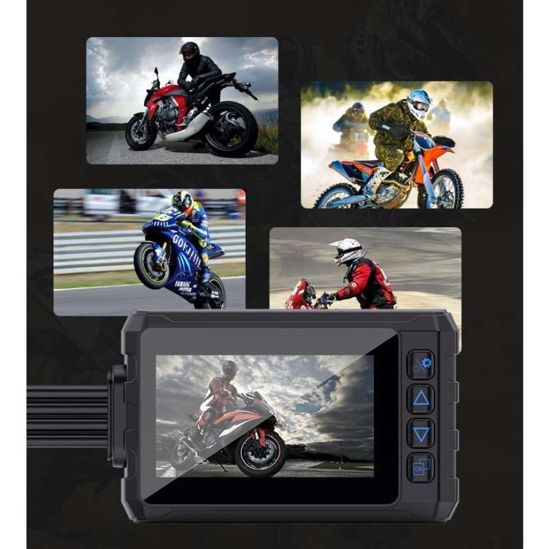 Promo Dvr Motor | Dvr V3 Motorcycle Recorder With Wifi Gps 1080p | Dvr ...