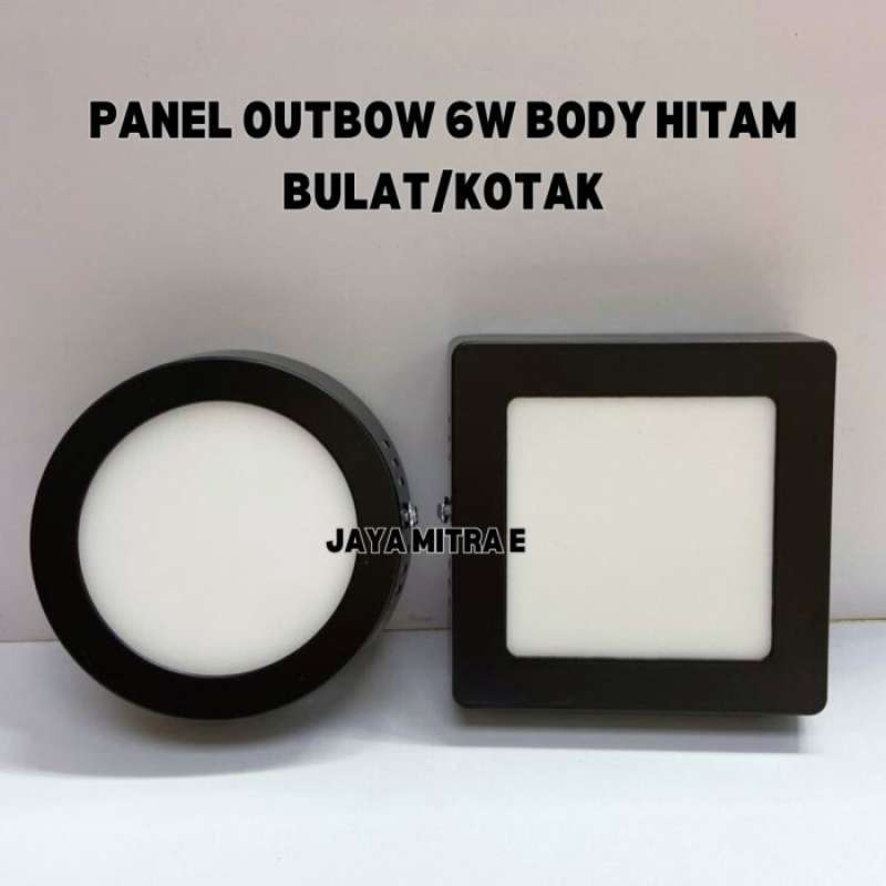 Promo LAMPU PANEL LED OUTBOW 6W 6WATT BODY HITAM / DOWNLIGHT OUTBOW 6 ... Promo LAMPU PANEL LED OUTBOW 6W 6WATT BODY HITAM / DOWNLIGHT OUTBOW 6 ...