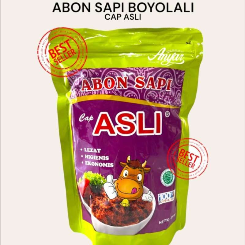 Promo Abon Sapi cap ASLI khas Boyolali @500-1000gr Diskon 33% di Seller ...
