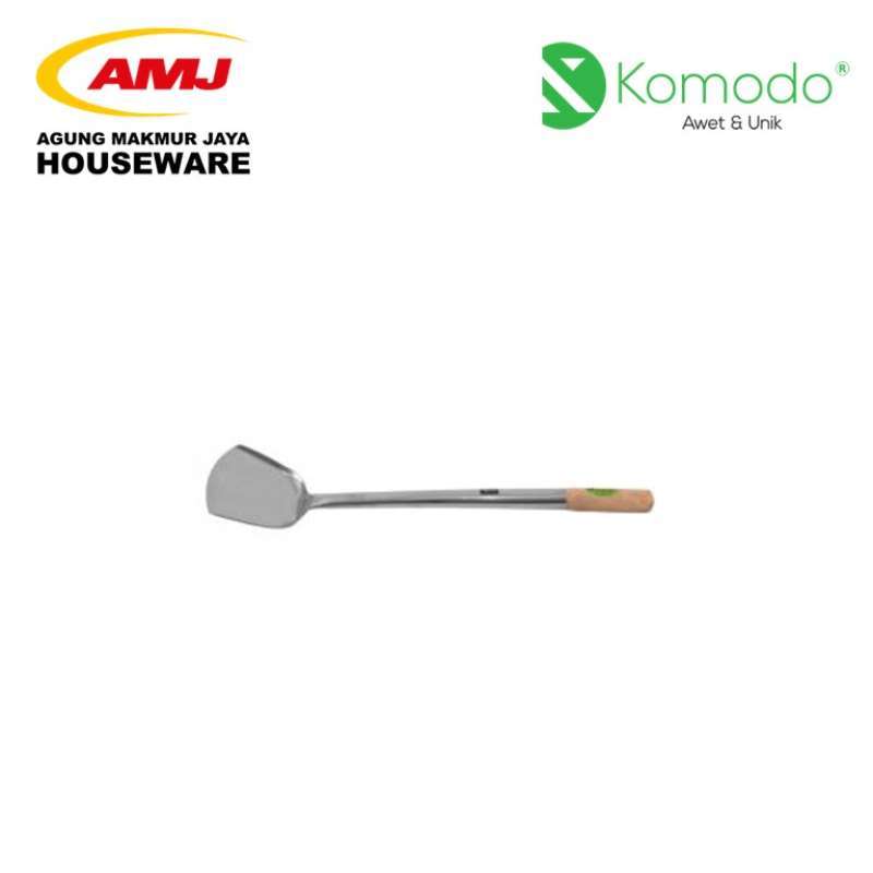 Jual KOMODO Sodet Stainless Sodet Gagang Kayu 40 Cm di Seller AMJ ...