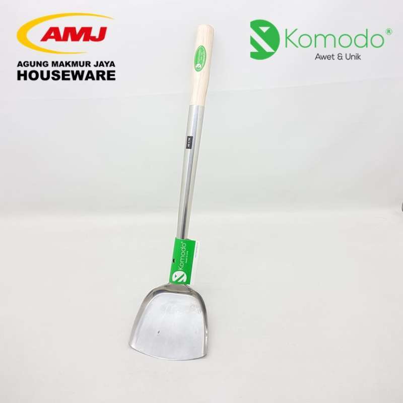 Jual KOMODO Sodet Stainless Sodet Gagang Kayu 40 Cm di Seller AMJ ...