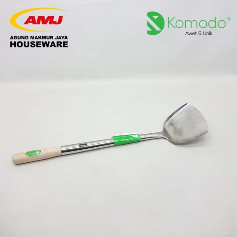 Jual KOMODO Sodet Stainless Sodet Gagang Kayu 40 Cm di Seller AMJ ...