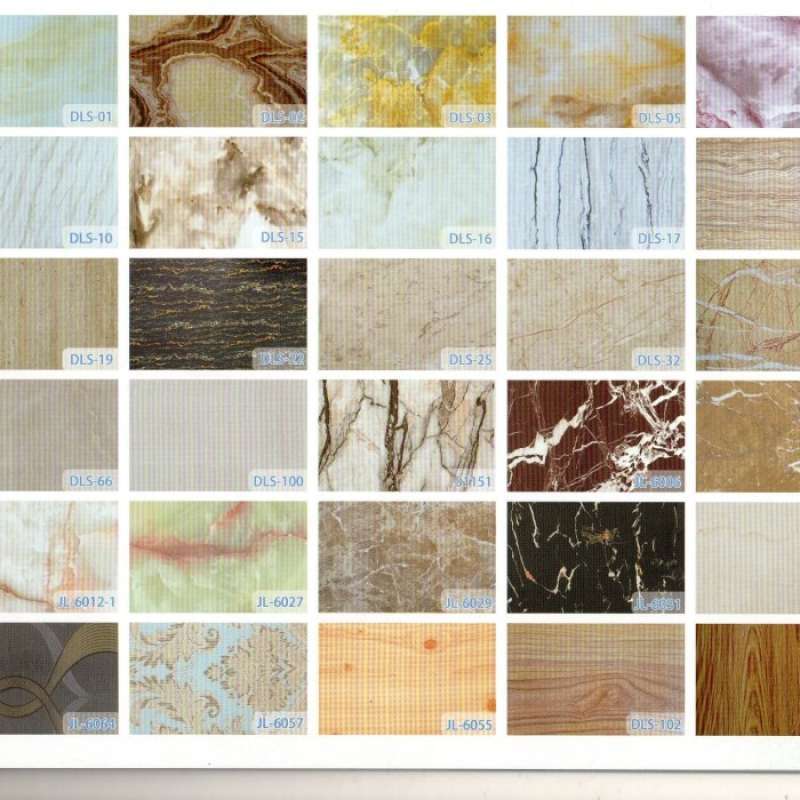 Promo SALE MARMER PVC / WALLPANEL DINDING / EUROPA STYLE UKURAN 1,22 X ...