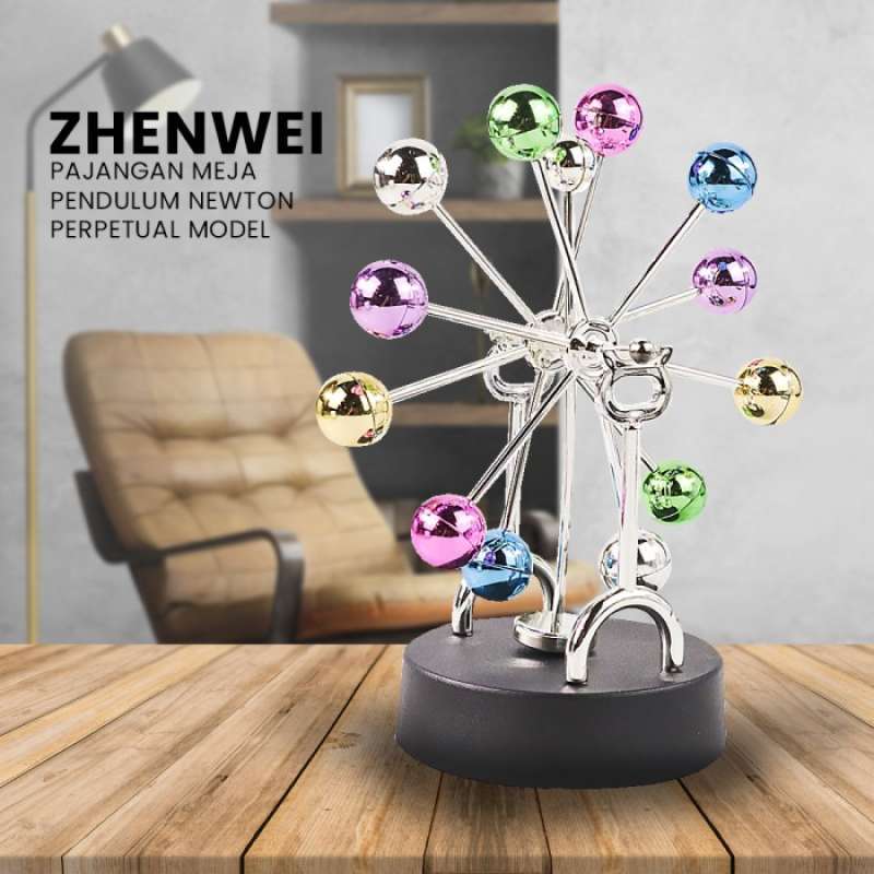 Promo SALE PAJANGAN MEJA HIAS PENDULUM NEWTON PERPETUAL FERRIS WHEEL ...