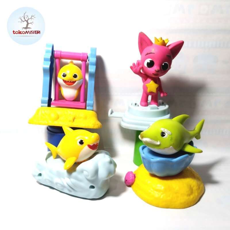 Jual Baby Shark Babyshark Pinkfong Hiu Paus Chaki Kids KFC Happy Meal ...