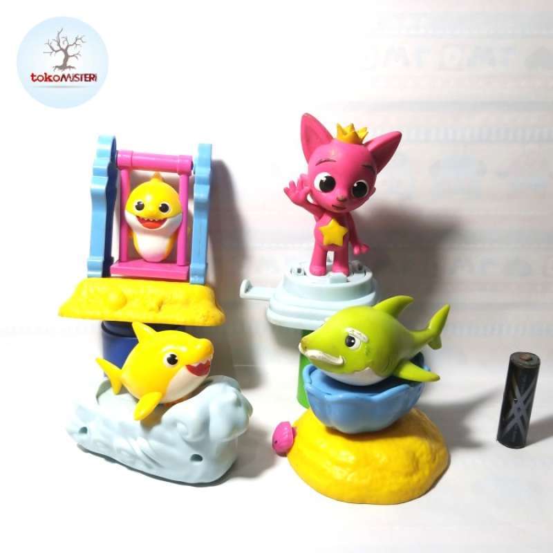 Jual Baby Shark Babyshark Pinkfong Hiu Paus Chaki Kids KFC Happy Meal ...