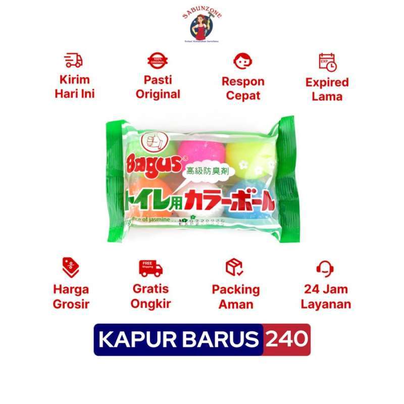Jual Kamper Toilet Bagus Toilet Colour Ball isi 6 240 gr di Seller ...