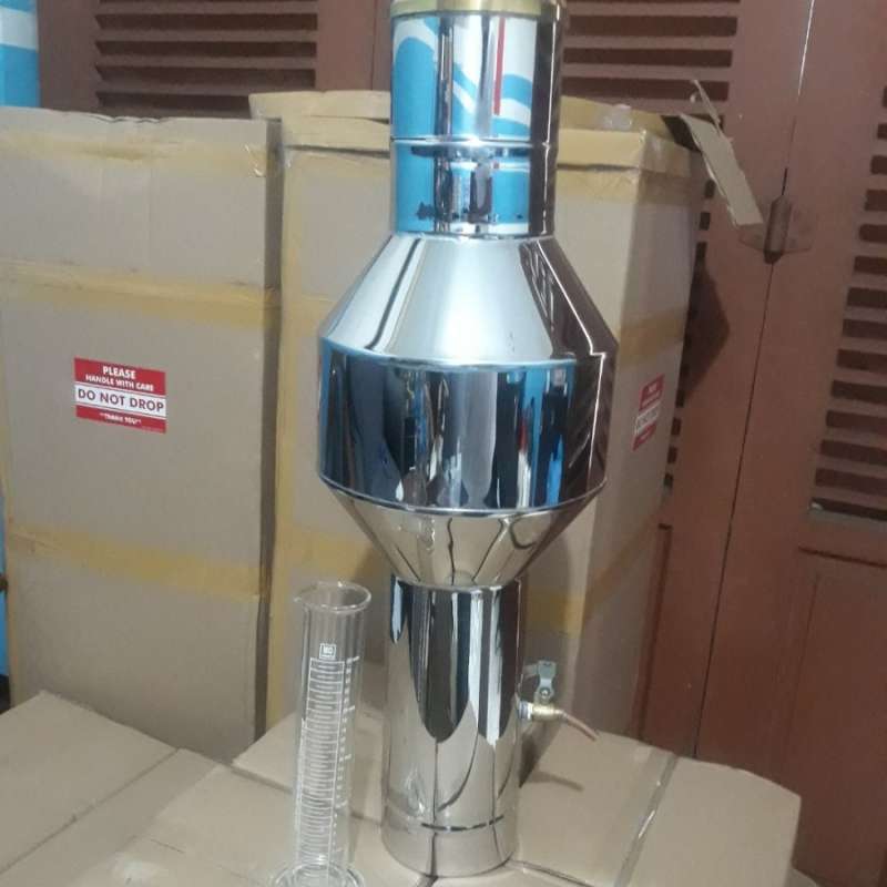 Promo Terlaris Alat Ukur Curah Hujan Ombrometer OBS Stainless Standar ...