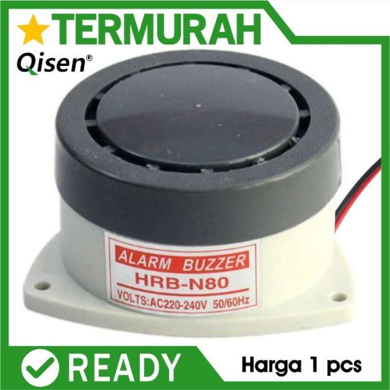 Promo AUSPICIOUS BUZZER ALARM 220V ABS 80 BELL BF 30 ABF 75 LISTRIK B ...