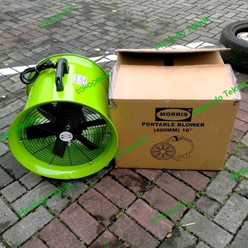 Promo BLOWER ANGIN 14 INCH + SELANG FLEXIBLE DUCT 14 INCH-5 METER ...