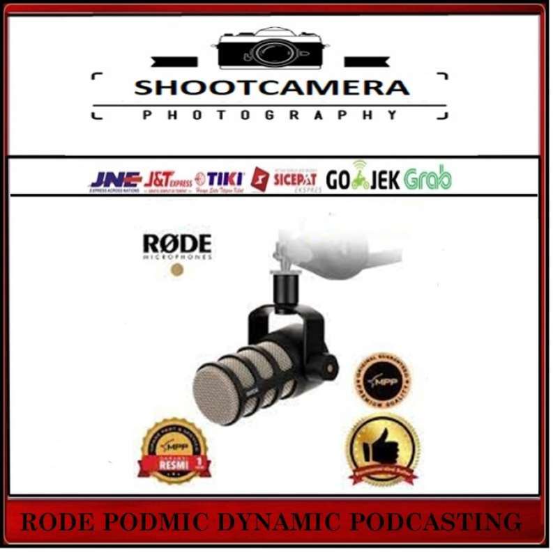Promo RODE PODMIC DYNAMIC PODCASTING MICROPHONE RESMI - - PODMIC Diskon ...