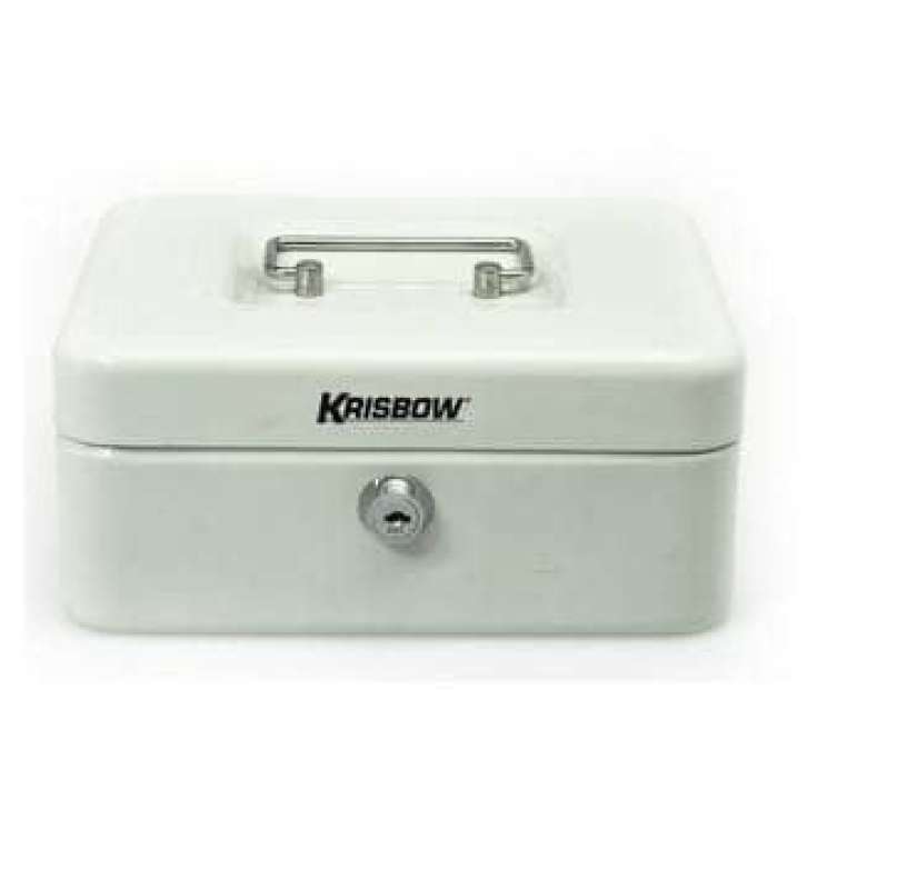 Promo Termurah Cashbox 8 Inch Krisbow / Cash Box Peyimpanan Uang ...