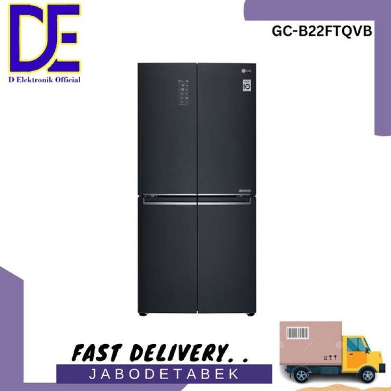 Jual Lg Gc-b22ftqvb Kulkas Multi-door 4 Pintu [464 L] Inverter, Black Di Seller D Elektronik ...