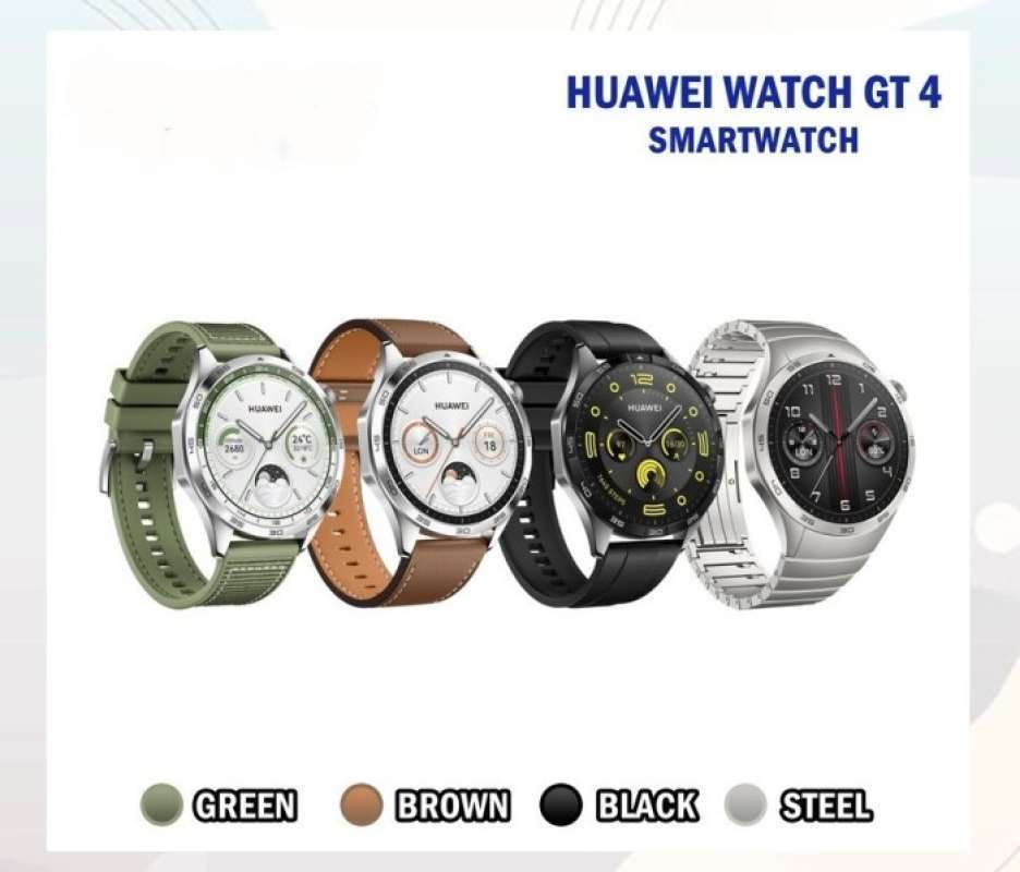 Jual Smartwatch Huawei Gt4 Size 46mm Garansi Resmi Huawei Indonesia Di ...