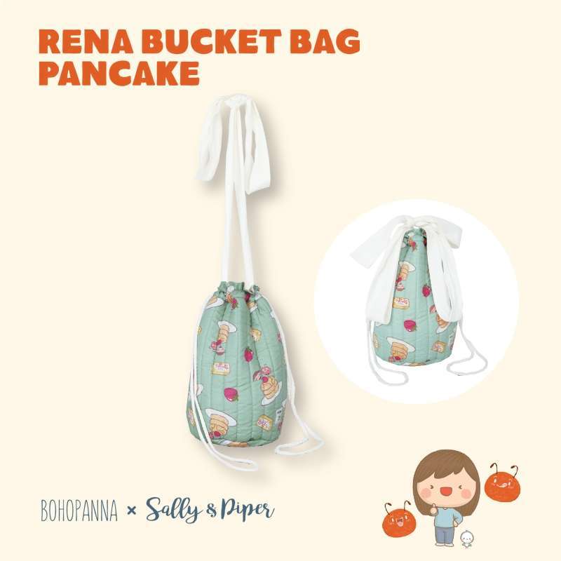 Jual BOHOPANNA - BOHOPANNA X SALLY & PIPER - BUCKET BAG - Tas Bucket ...