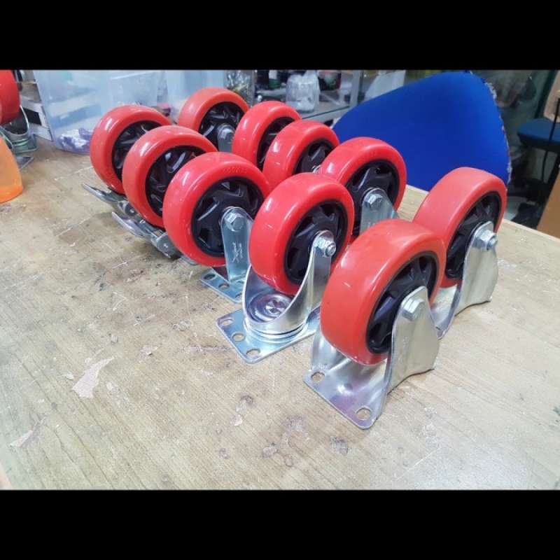 Jual Roda Trolley 4 Inch Original Murah - Harga Diskon Juli 2024 ...