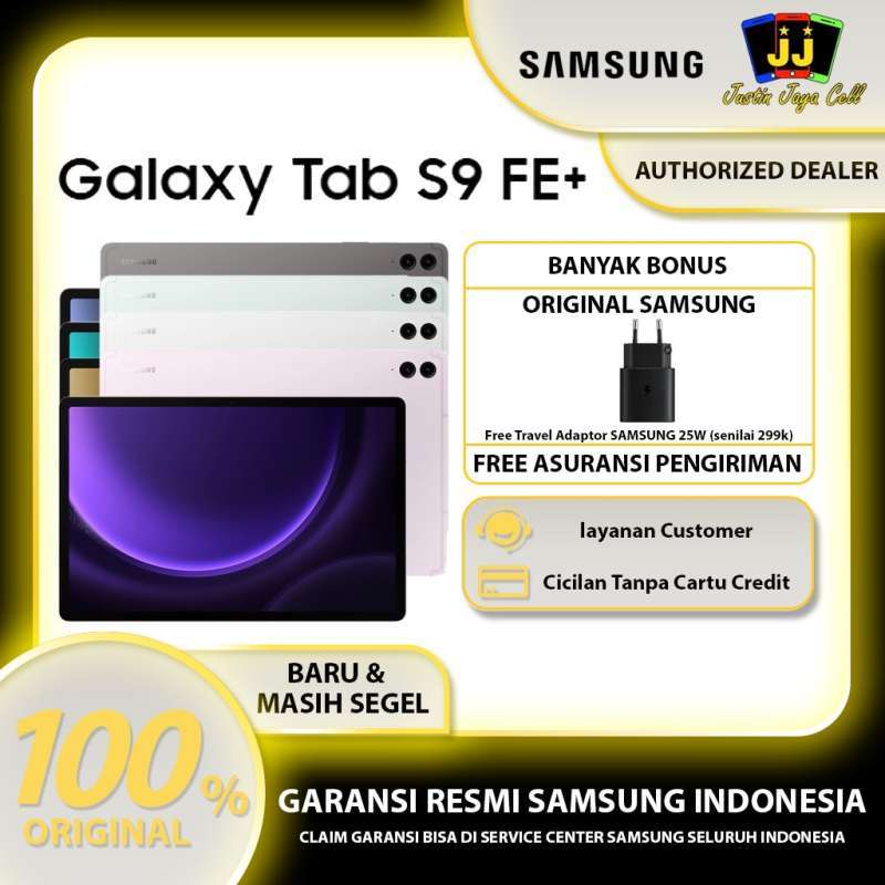 Jual Samsung Galaxy Tab S9 Fe Wifi 256 Spesifikasi Original, Murah & Diskon Harga Juli 2024 | Blibli