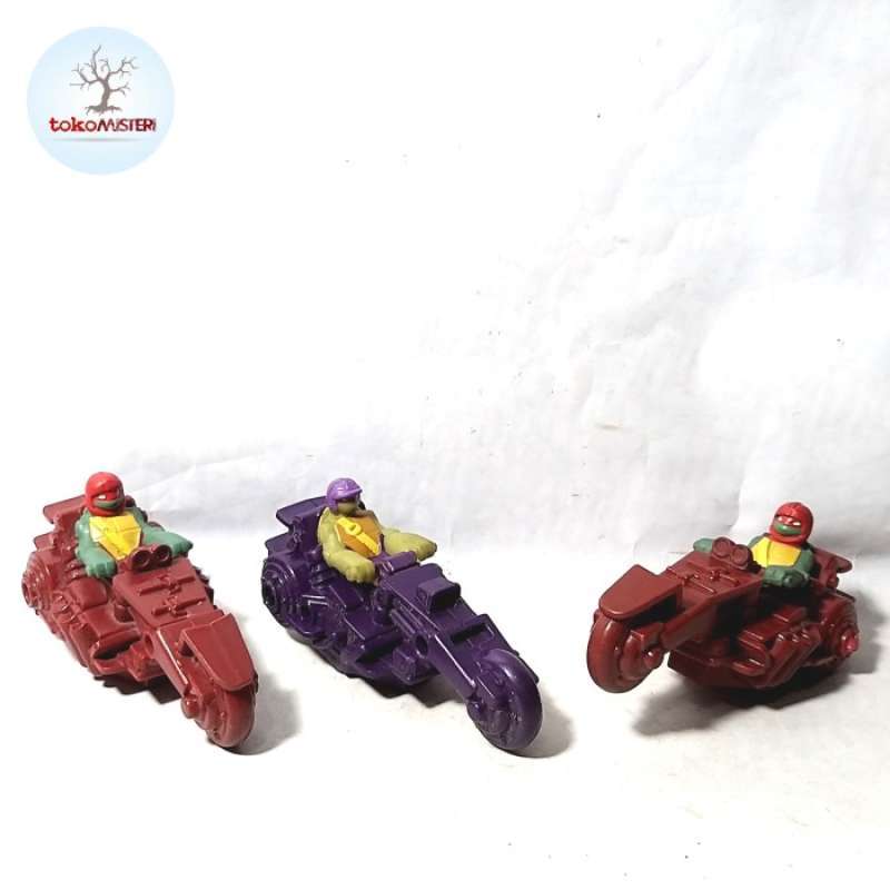 Jual Raphael Don Motor Bike Race TMNT Kura Ninja Turtles Mcd Meal 2012 ...