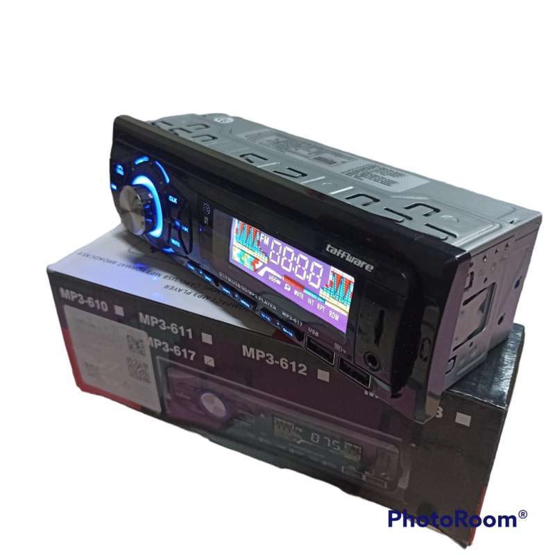 Promo Tape Mobil tip Audio tipe head unit single din MP3 Player Blu ...