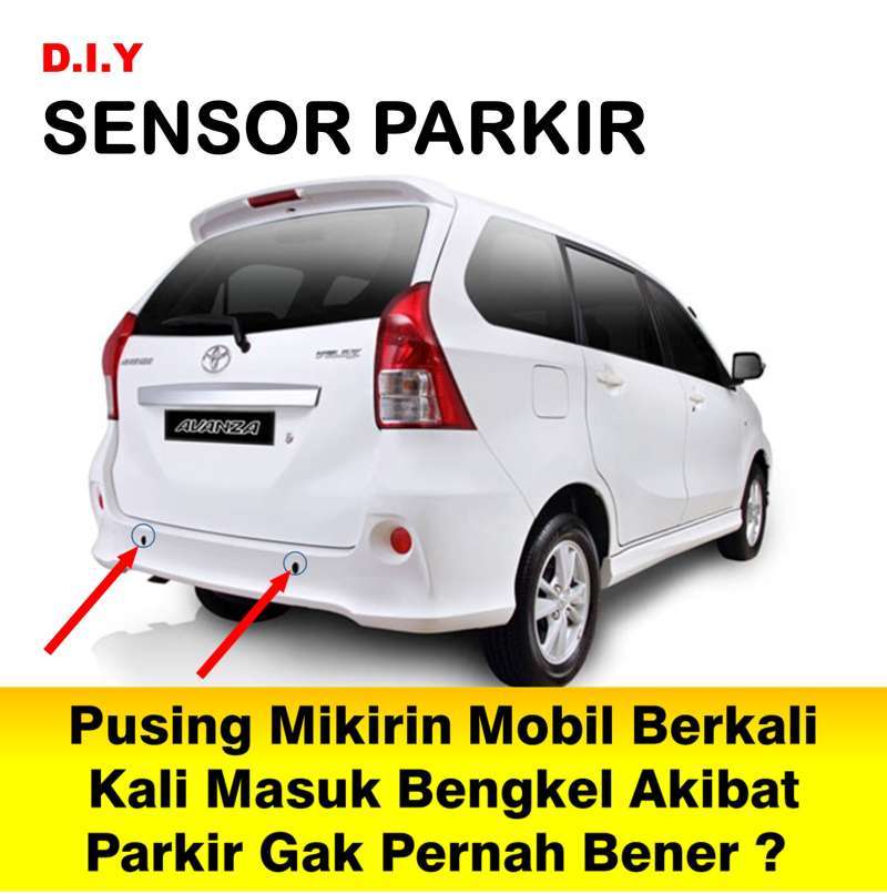 Promo Sensor Parkir Mundur 2 Titik dengan LCD indikator dan Suara Bip ... Promo Sensor Parkir Mundur 2 Titik dengan LCD indikator dan Suara Bip ...