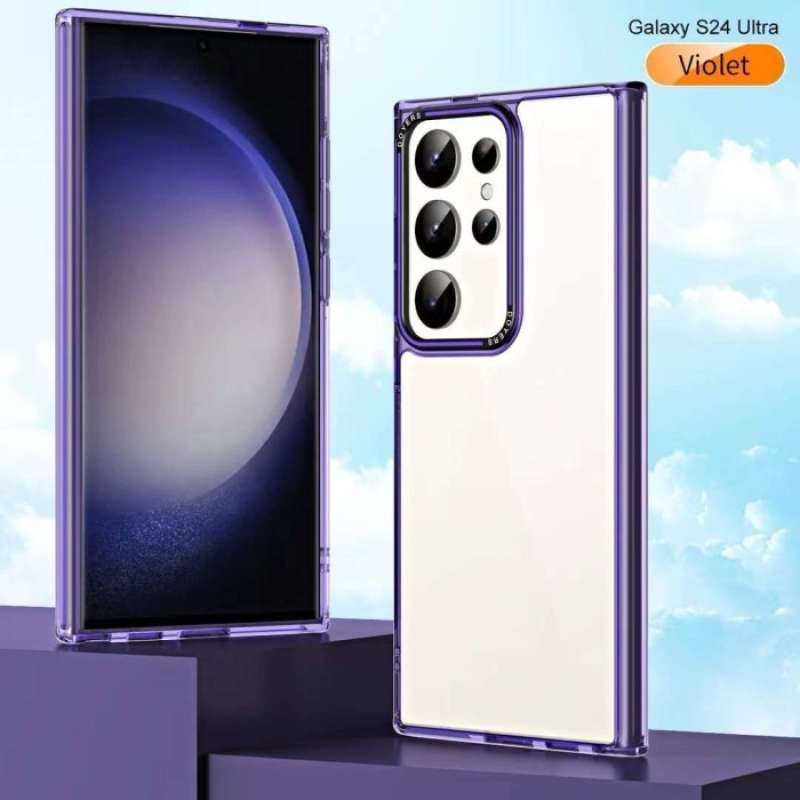 Promo Casing Samsung S24 Ultra S24 Plus S24 Case Transparant Blackpane ...