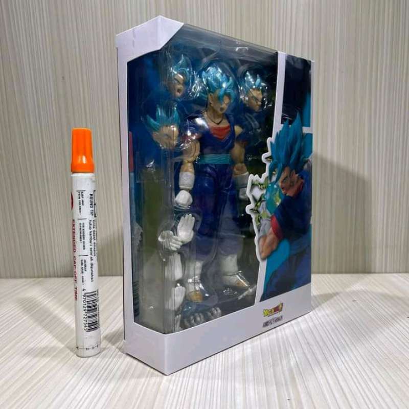 Jual action figure Shf songoku son gokou vegito super saiyan god dragon ...