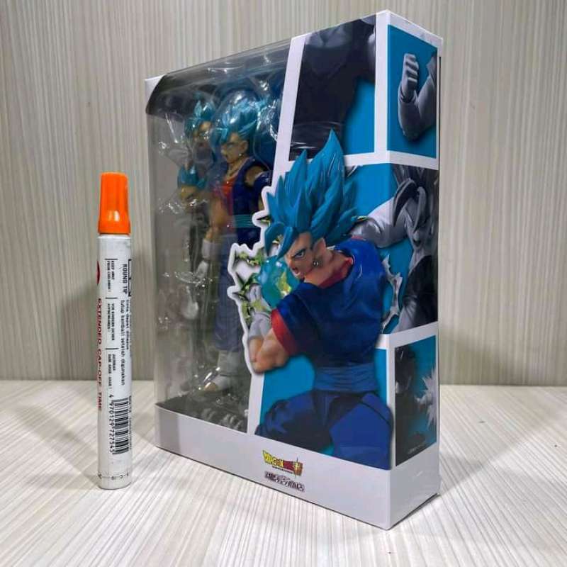 Jual action figure Shf songoku son gokou vegito super saiyan god dragon ...