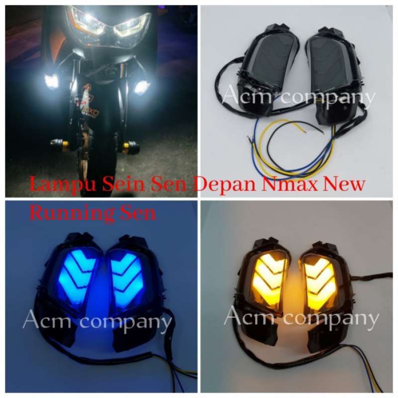 Promo Lampu Sein Led Running Nmax 155 New 2020 2021 Model Panah - Putih ...