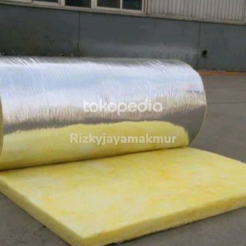 Promo GLASSWOOL ALMUNIUM 25MM X 120CM X 30M Diskon 50% di Seller ...
