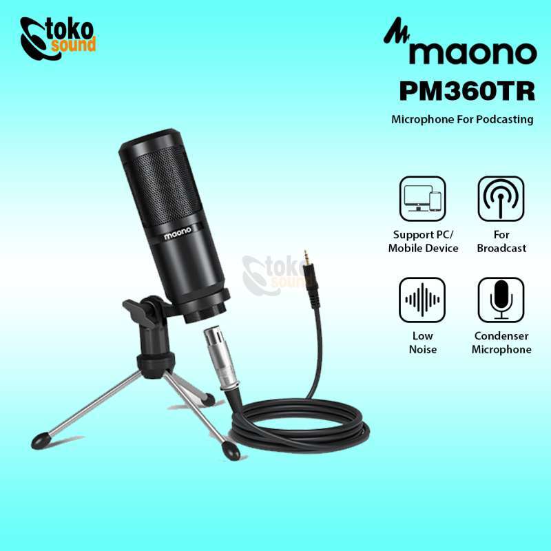 Maono Au Pm 360 Tr Condenser Microphone Garansi Resmi Indonesia 🔥 Harga ...